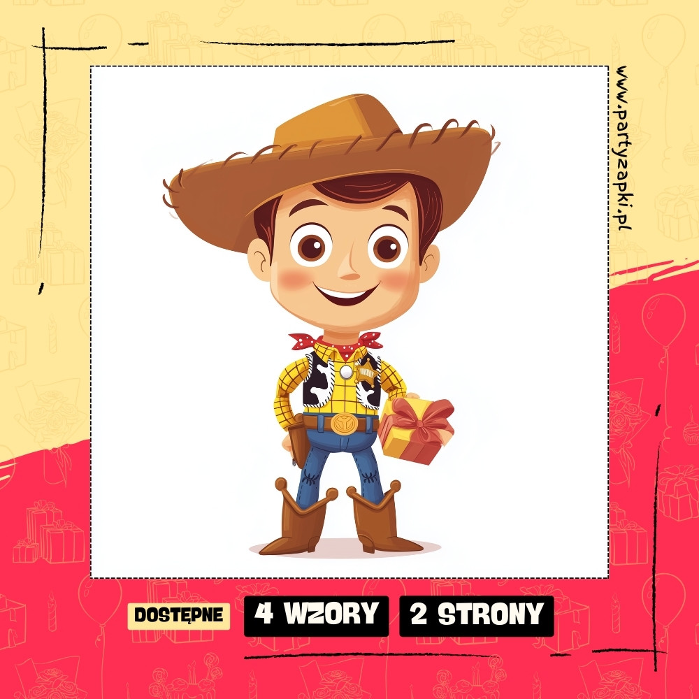 Chudy (Toy Story) - Zaproszenie na urodziny do druku [007] | PartyZAPKI