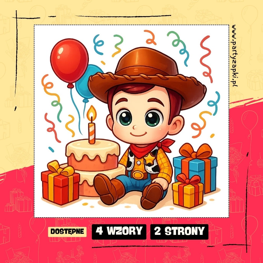 Chudy (Toy Story) - Zaproszenie na urodziny do druku [002] | PartyZAPKI